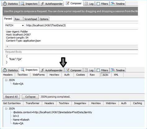 CRUD Operations On OData Endpoint Using Web API