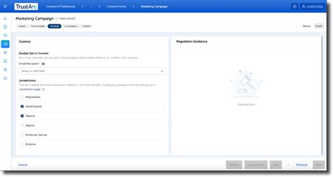 Control Tab Trustarc Help Center