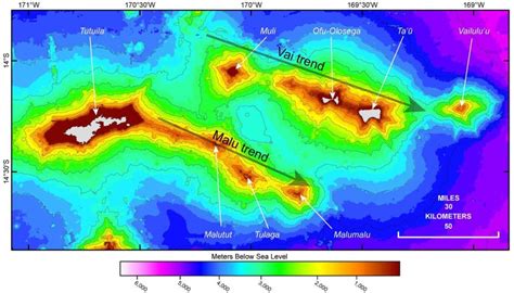 Volcano Watch Volcanoes Of American Samoa Maui Now