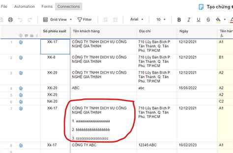 Generate Documents New Lines In Text Fields Smartsheet Community