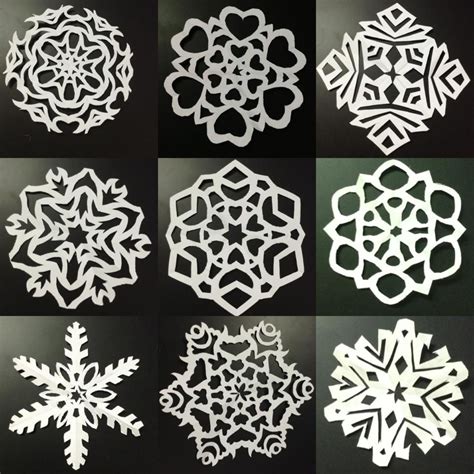 [diy] มาตัดกระดาษเป็นรูปเกล็ดหิมะ กรอบรูป ศิลปะ ภาพวาด