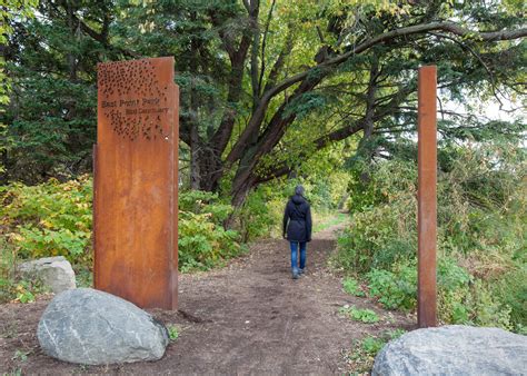 Bird Watching Pavilions By Plant Architect Made Of Weathering Steel