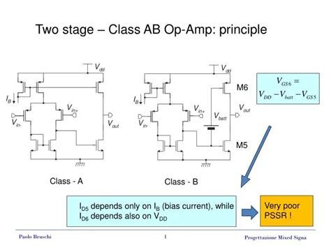 Ppt Two Stage Class Ab Op Amp Principle Powerpoint Presentation