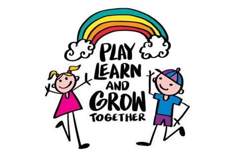 Play Learn And Grow Together Graphic By Handhini · Creative Fabrica