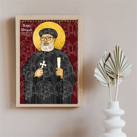 Anba Mikhail Metropolitan Of Asyut Icon Saints Icon Coptic