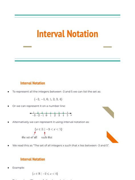 Interval Notation 1 Pdf