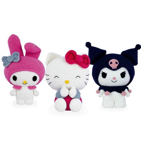 Kit Amigurumi Coleção Hello Kitty And Friends Circulo Fl