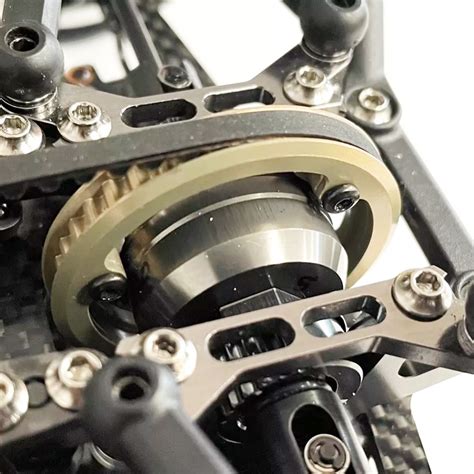 Mr33 Aluminum Differential Pulley For Awesomatix 38t Cnc Machined Rc Maker