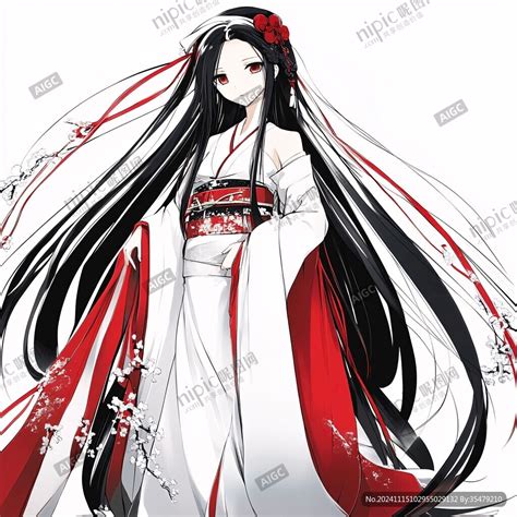 Ai创作图漫画古装新娘 古风长发美女 长黑发插画 Q版汉服女素材 Q版红娘 动漫美人 古风红衣 漫画汉服 卡通红色汉服女孩 动漫人物插画 手绘汉服女 动漫人物素材 换装素材 辉夜姬 卡通古装