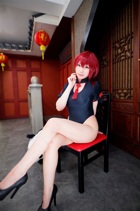 Female Ranma Saotome Cosplay Has Legendary Legs Sankaku Complex