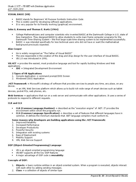 Ict 10 Lecture Pdf Inheritance Object Oriented Programming