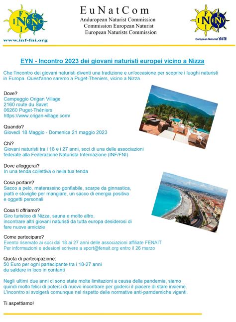 Liburnia Associazione Naturista Umanista Eyn Incontro 2023 Dei