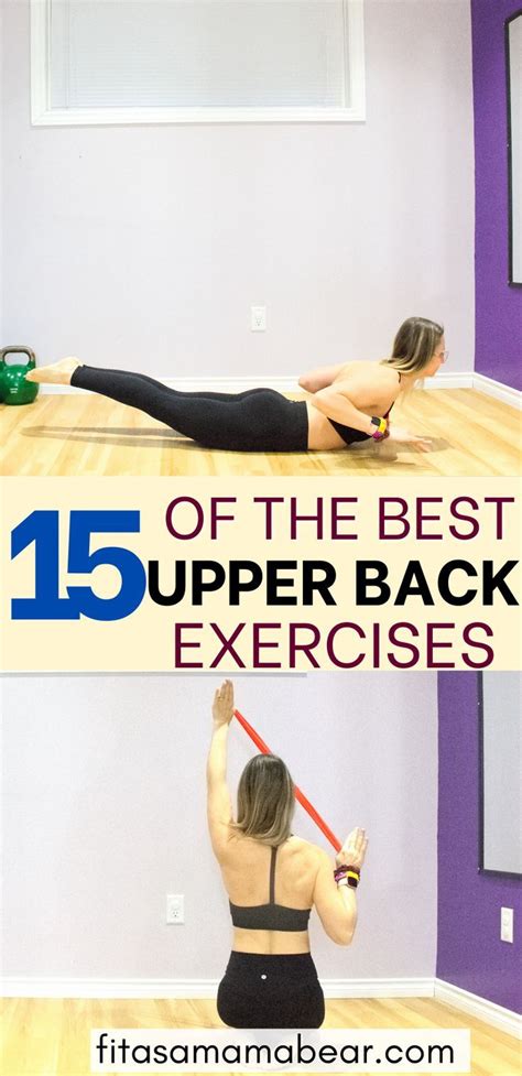 15 Upper Back Strengthening Exercises For Better Posture In 2025 Back