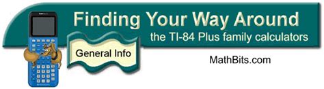 Working With Fractions On The Graphing Calculator