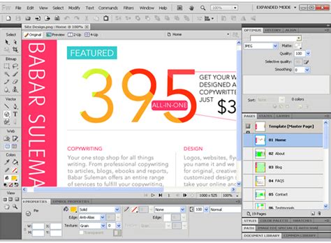 11 Reasons To Use Adobe Fireworks Design Software