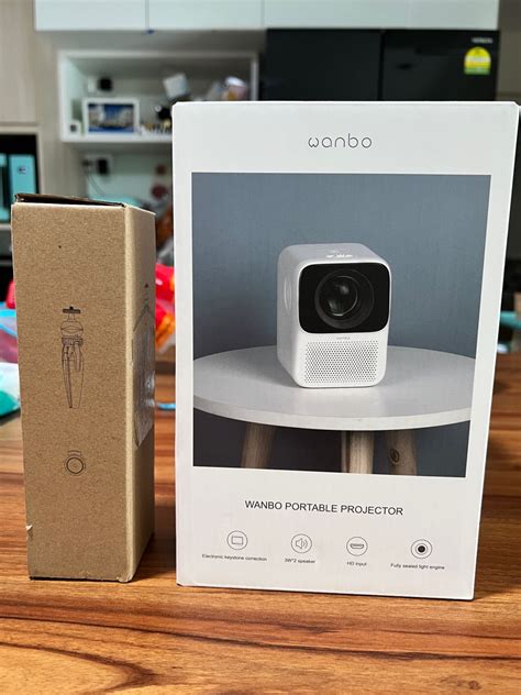 Wanbo T Max Portable Projector Tv Home Appliances Tv Entertainment Projectors On Carousell