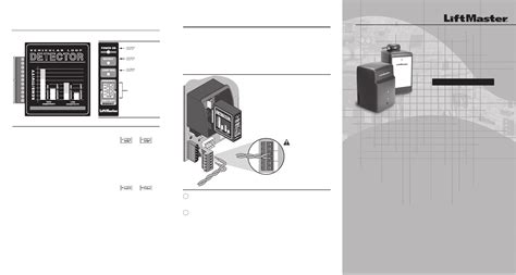 User Manual Liftmaster Aeld English 2 Pages User Manual Liftmaster Aeld English 2 Pages