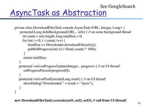 CS Topics In Networked Networking Systems Mobile System Android Component Composition