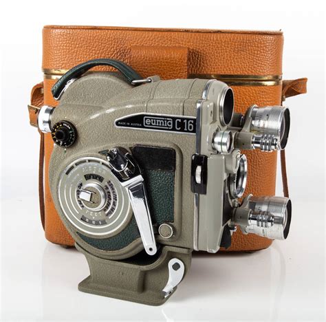 Eumig C16 16mm Movie Camera With Case Auction
