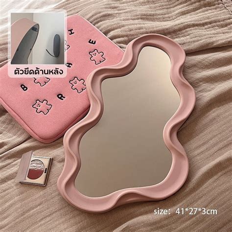 กระจกเงาติดผนัง Mirror Makeup กระจกแขวนผนัง Mirror Wall กระจกติดห้องน้ำ กระจกใหญ่