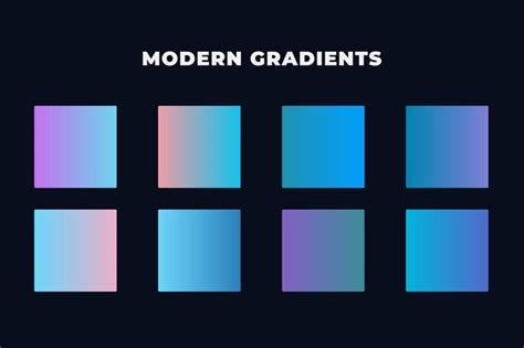 Premium Vector New Modern Gradient Colors Pack Vector Gradient