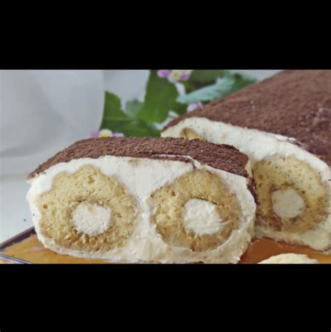 Руло КОТЕШКО ОКО най голямата вкусотия без печене с чаени бисквити По вкус превъзхожда всички