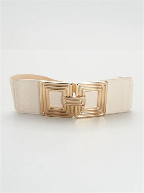 Ceinture Double Boucle Beige Kiabi 500€