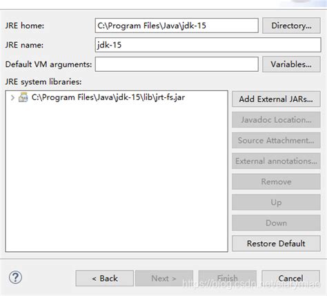 eclipse新建java项目报错 jrt fs jar csdn博客