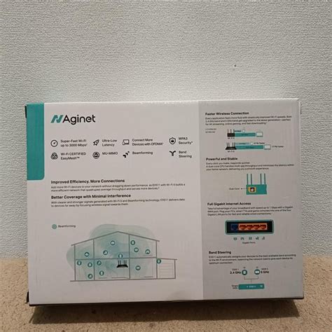 Jual Router Tp Link Aginet Ex511 Ax3000 Dual Band Wi Fi 6 Router New Garansi 12 Bulan Shopee