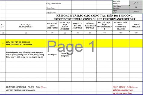Tải Biểu Mẫu Excel Quản Lý Tiến Độ Dự Án Tài chính KD phòng ban