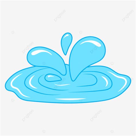 Water Splash Vector Illustration Water Illustration Splash Png And