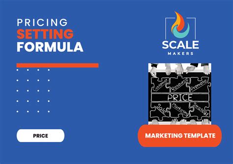 Price Setting Formula Template Scale Makers