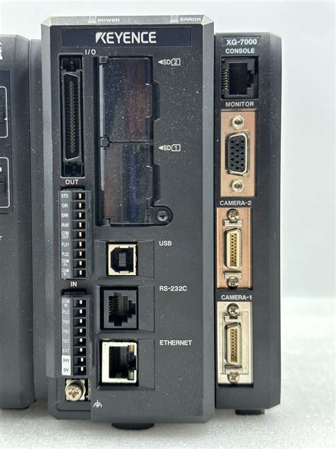 Keyence Xg 7000 Multi Camera Imaging Systemcontroller Ca Dc20e Expansion Unit Novus Ferro