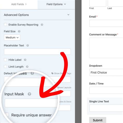 How To Use Custom Input Masks In Wpforms