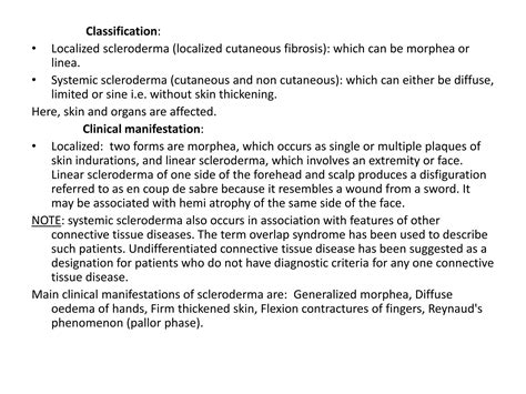 Systemic Scleroderma Ppt