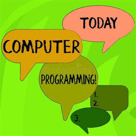 conceptual hand writing showing computer programming business photo text process that instructs