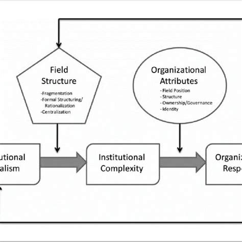 Institutional Complexity And Organisational Responses Adapted From Download Scientific Diagram