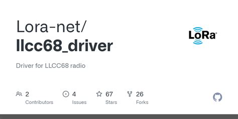 GitHub Lora Net Llcc Driver Driver For LLCC Radio