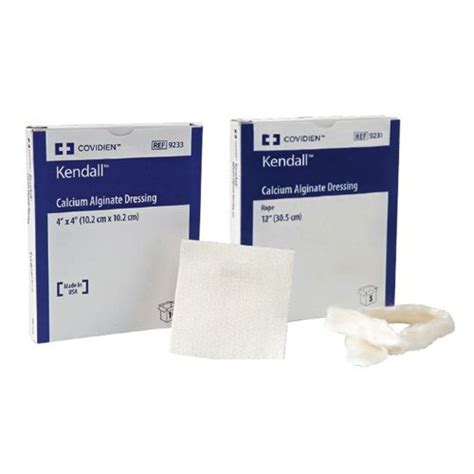 Curasorb Alginate Dressing Covidien 9231 9232 9233 9236 9238