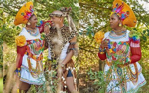 ‘a Zulu Queen Amongst Us Mamkhizes Zulu Heritage Outfit Gets Mzansi