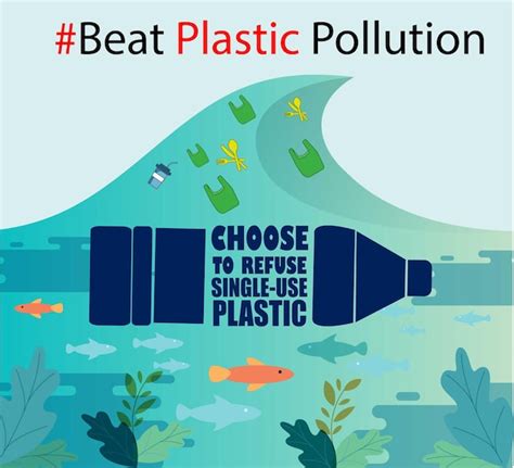 Plastic Pollution Poster Vectors And Illustrations For Free Download