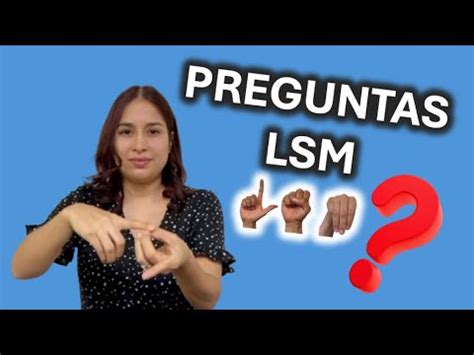 PREGUNTAS LSM YouTube