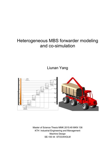 PDF Heterogeneous MBS Forwarder Modeling And Co Simulation