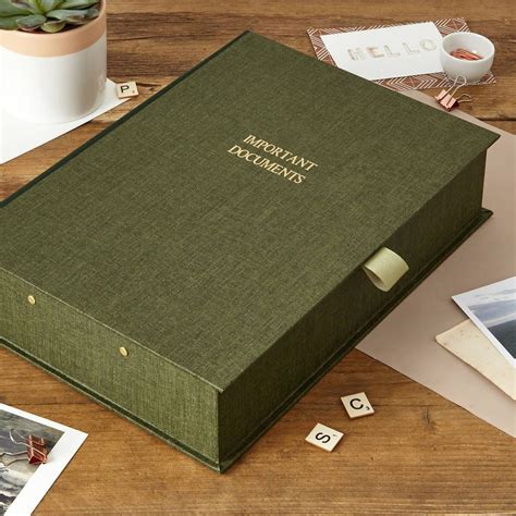 Our Unique Box Files Are Individually Handmade To Order And Can Be Personalised As Well These