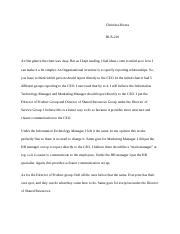 BUS Module Assignment Docx Christina Rivera BUS At First Glance The Chart Was Okay