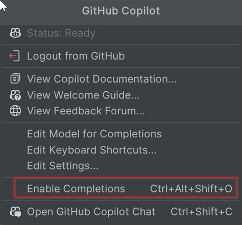 Autocomplete How To Deactivate Code Completion By Copilot Plugin In
