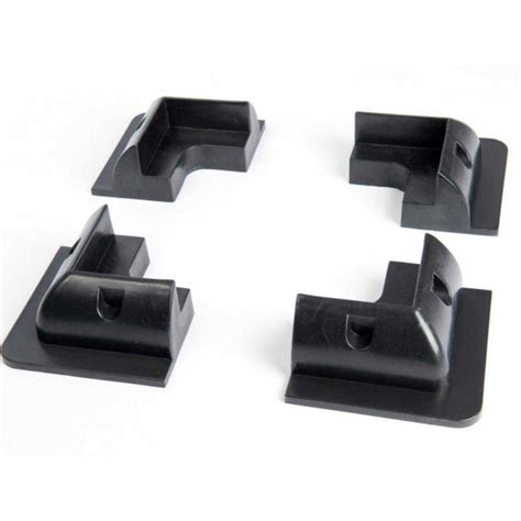 Corner Blocks Black For Solar Panel Set Of 4 Yacht Supply24