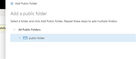 Owa Not Showing O365 Public Folders Unread Message Number Microsoft Qanda