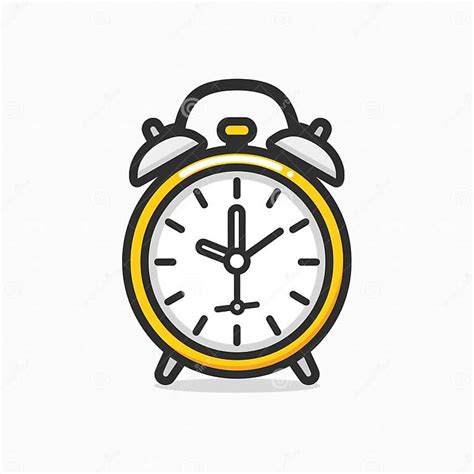 Clock Icon Time Alarm Stock Illustration Illustration Of Hand 324141819