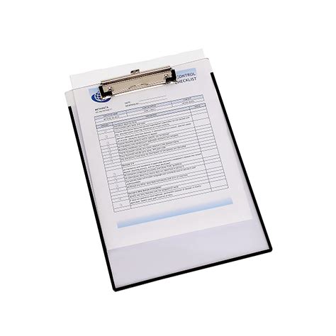 Clipboard A4 Clear Insertable Can Insert Paper Between Front And Back 4320012